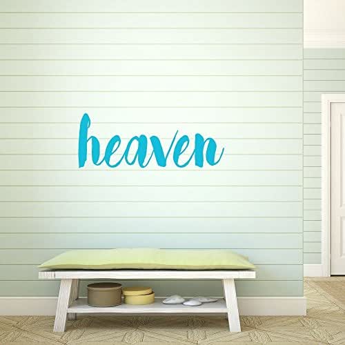 Amazon.com: Heaven Vinyl Wall Decal For Home or Church Decor ...