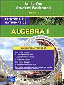 PRENTICE HALL MATH ALGEBRA 1 STUDENT WORKBOOK 2007 (Prentice Hall ...