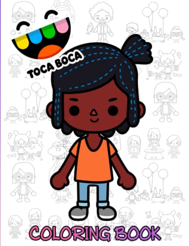 Toca Boca Coloring Book Toca Boca Coloring Pages Color Imagine ...