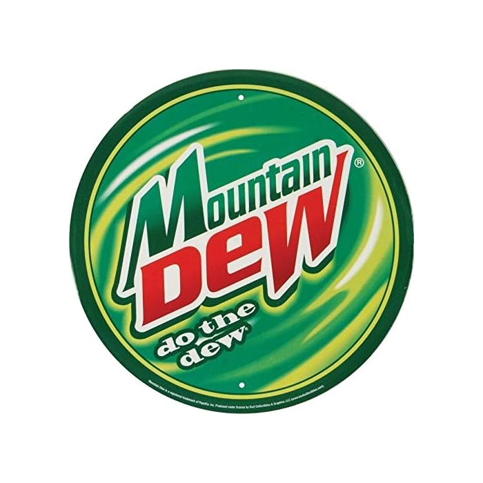 Buy AMELIA SHARPE Tin Signs Vintage Mountain Dew 12 Inch Round Tin Sign buy-amelia-sharpe-tin-signs-vintage-mountain-dew-12-inch-round-tin-sign