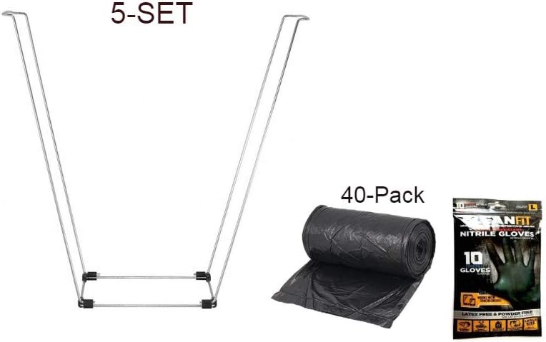 Amazon.com: Bag Buddy Pack of 5 Bag Holder - Versatile Metal Support ...