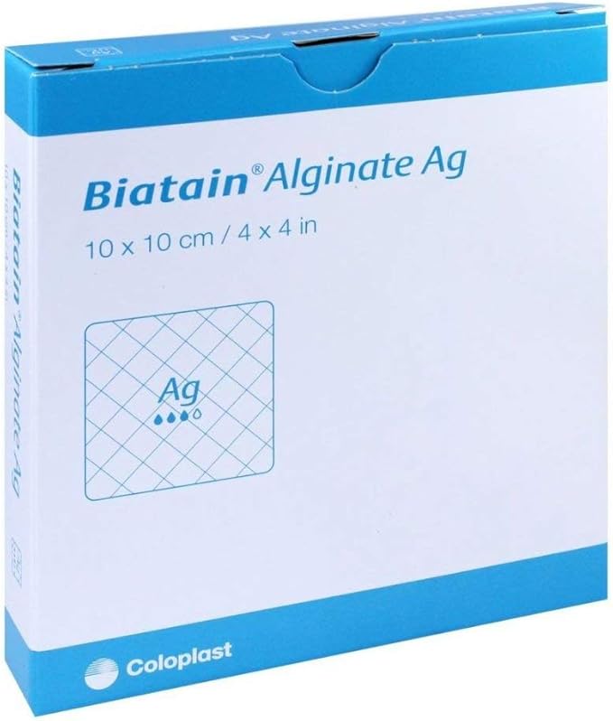 Alginates bIATAIN ag compresses argent 10 x 10 cm-lot de 10: Amazon.fr ...