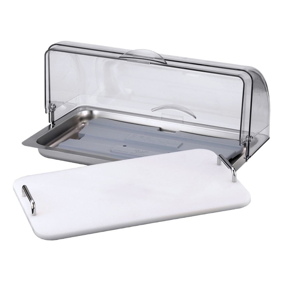 ZePe CLOCHE15 - Bandeja para frigorífico (acero inoxidable, plástico ...