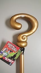 Amazon.com: DC Comics Rogues Gallery Riddler's Cane, Brown, One Size ...