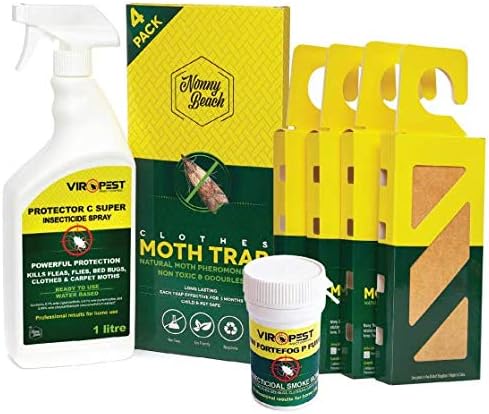 ViroPest Complete Moth Killer Kit – 1x Protector C Super Moth Killer ...