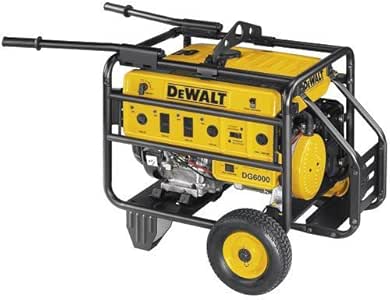 Amazon.com : DEWALT 6, 000-Watt 11 HP Portable Generator with Electric ...
