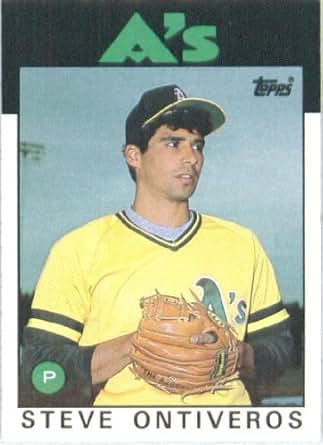 Amazon.com: 1986 Topps Baseball Card #507 Steve Ontiveros Mint ...