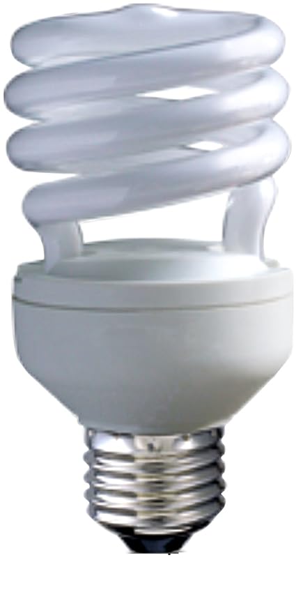 Energetic Energy-Saving Light Bulb, 20w E27 Cap, Slim Spiral, Warm ...