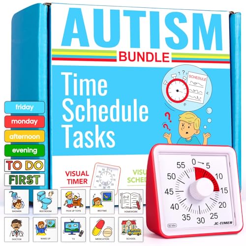 Autism & Prosperity Kids Time Schedule Tasks Autistic Children Learning ...