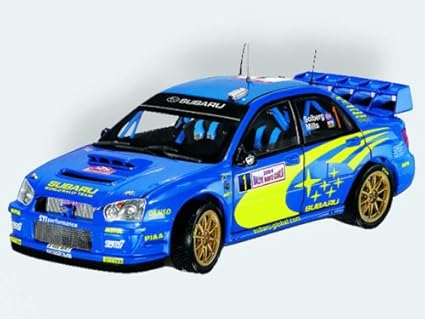 Bburago 1:18th Trophy Collection: Subaru Impreza WRC: Amazon.co.uk ...