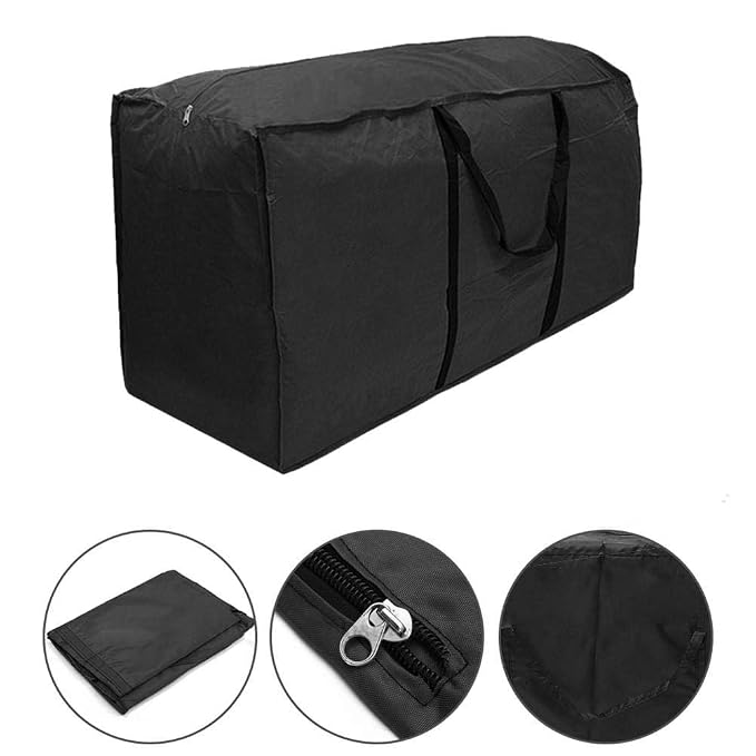Lembeauty Patio Furniture Cushion Storage Bag, Outdoor Garden ...