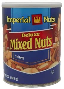 Amazon.com : Imperial Nuts Deluxe Mixed Nuts, 15-Ounce : Grocery ...