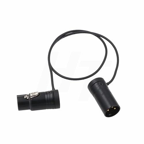 Audio Cable Low-Profile XLR 3 Pin Male to Female for Mic Camera Sound ...