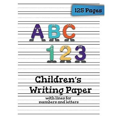 Children's Handwriting Practice Paper: Numbers and Philippines | Ubuy