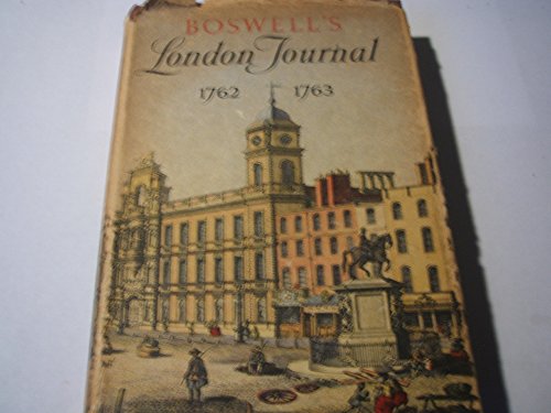 Boswell's London Journal, 1762-1763: Boswell, James: 9780748602629 ...