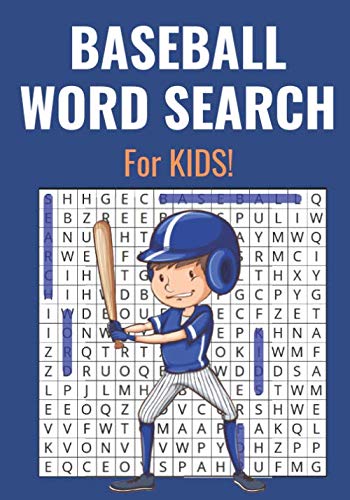 Baseball Word Search for Kids: Gift idea for Baseball Player - More ...