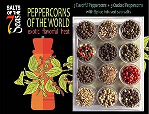 Amazon.com : Peppercorns of the World Sampler : Grocery & Gourmet Food