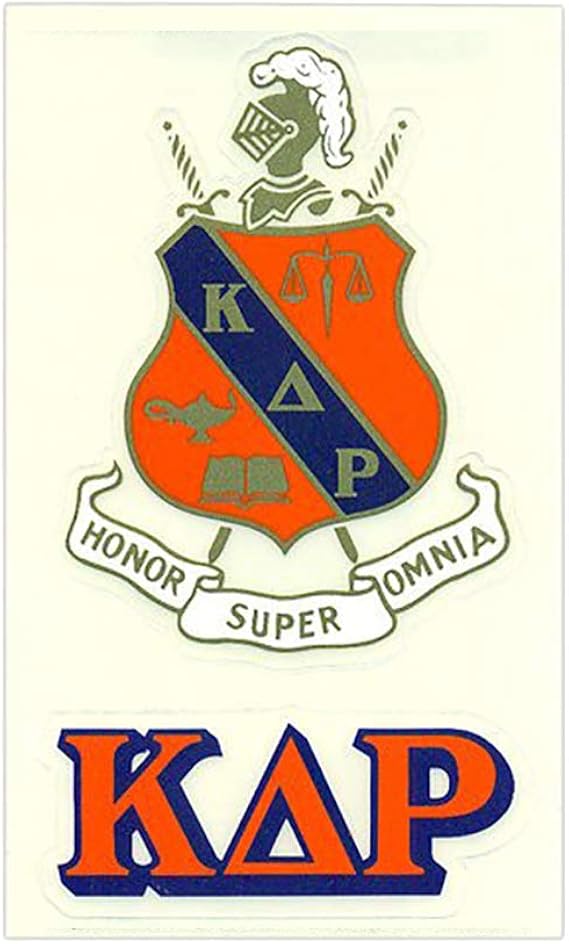 Amazon.com: Kappa Delta Rho Crest Decal: Clothing