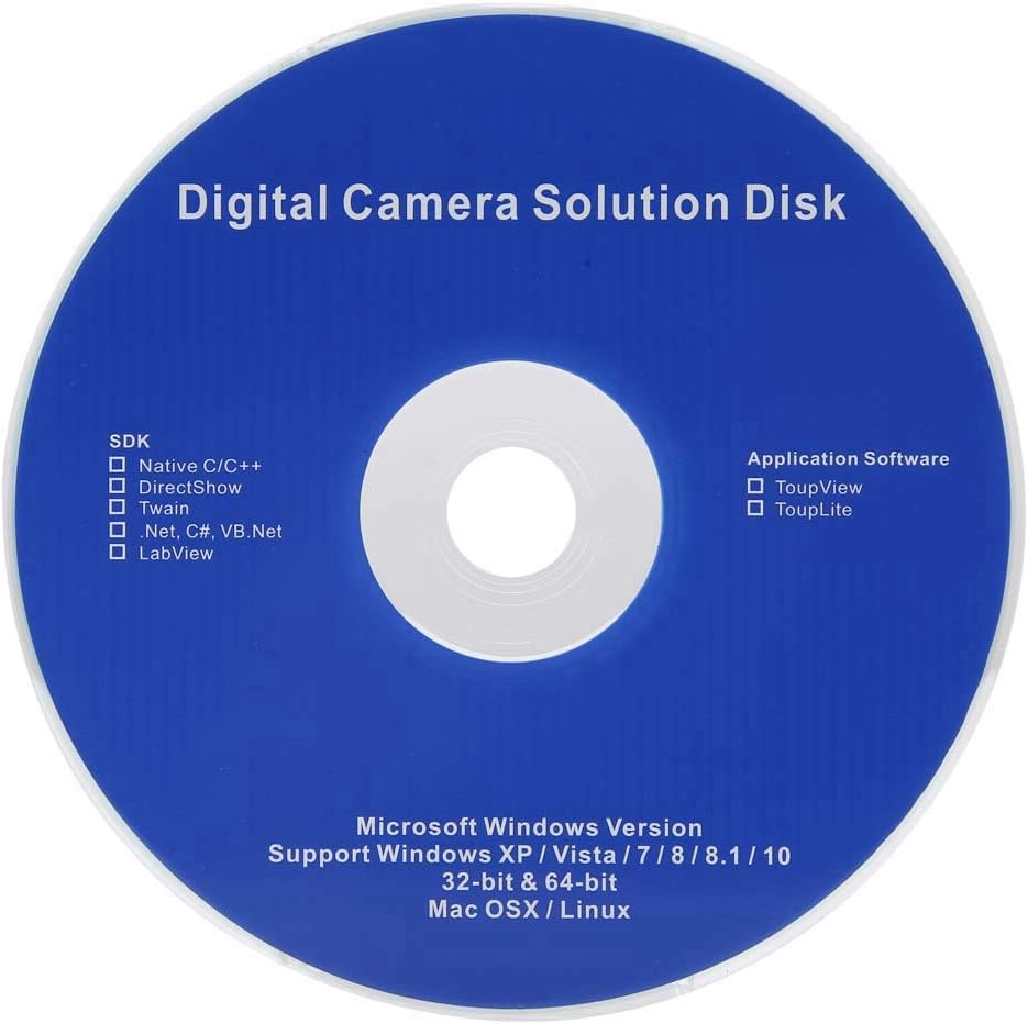 Microscope camera, USB3.0 High Definition 10 Megapixel Industrial ...