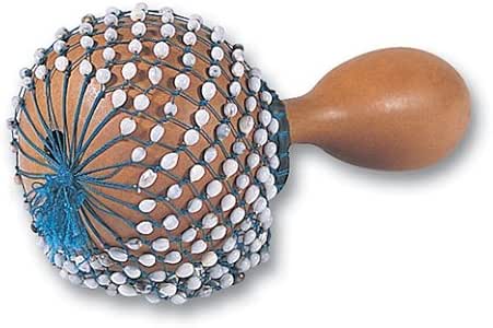 Amazon.com: Performance Percussion WBS Wooden Bead Shekere: Musical ...