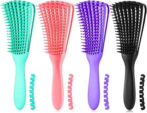 Octopus Hair Detangling Brush For Textured Curly Wavy Hair (Assorted ...