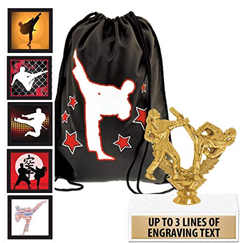 Buy Crown Awards Karate Goodie Bags, Karate Favors for Karate Themed ...