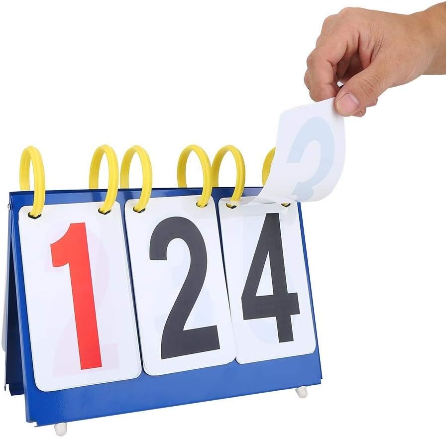 Flip Scoreboards – Portable Sports Flip Score Counter for Table Tennis ...