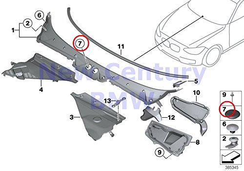 Compare Price: bmw 328i windshield cowl - on StatementsLtd.com