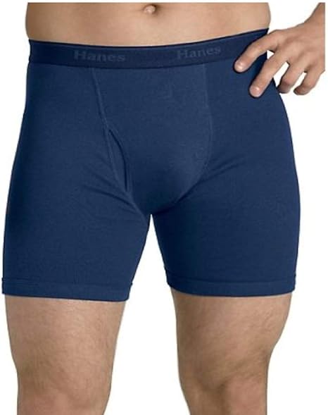 Classics Stripe Ringer Boxer Brief w/Exposed Waistband at Amazon Men’s ...