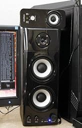 Amazon.com: Genius SP-HF1800A 50 W Three-way Hi-Fi Wood Speakers ...