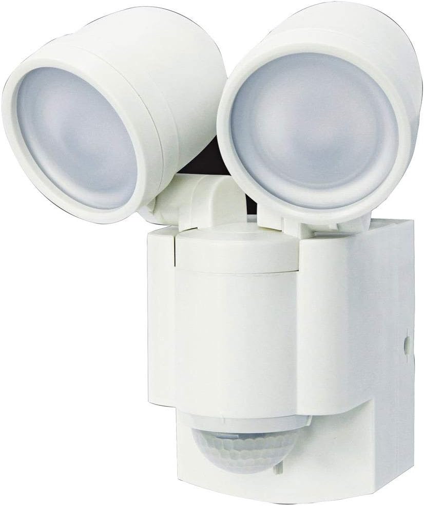 Battery Operated Motion Sensor Twin LED Light (140° Motion Sensor ...