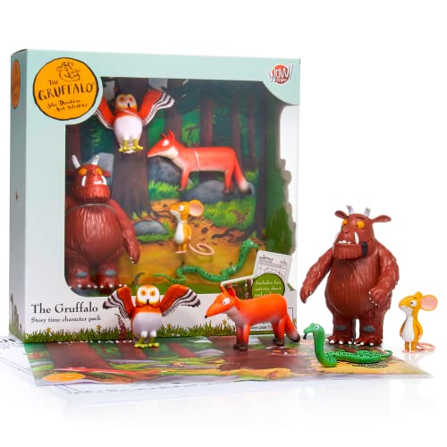WOW! PODS Stuff The Gruffalo Story Time Family Pack Mini Play Figures ...