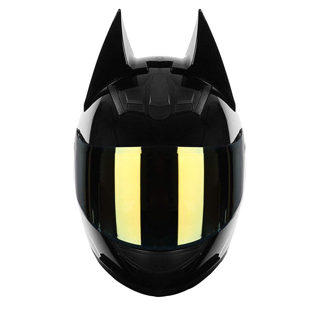 Mua DJCALA Cat Ear Knight Helmet, Full Face Motorcycle Helmets ...