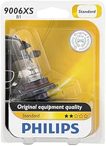Amazon.com: Philips 9006XS Standard Halogen Replacement Headlight Bulb ...