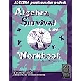 Amazon.com: Algebra Survival Guide Workbook: Thousands of Problems To ...