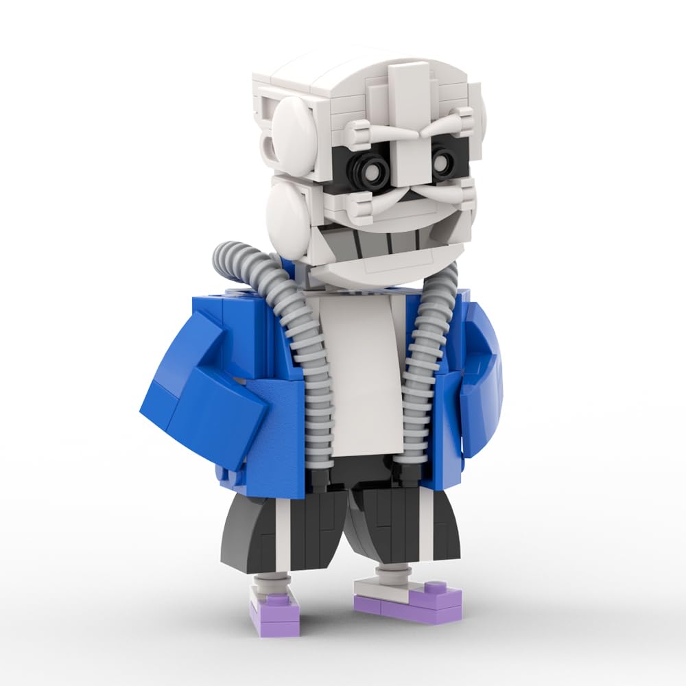 Mua Undertale Sans Action Figures Building Block Sets, Blue Skull ...