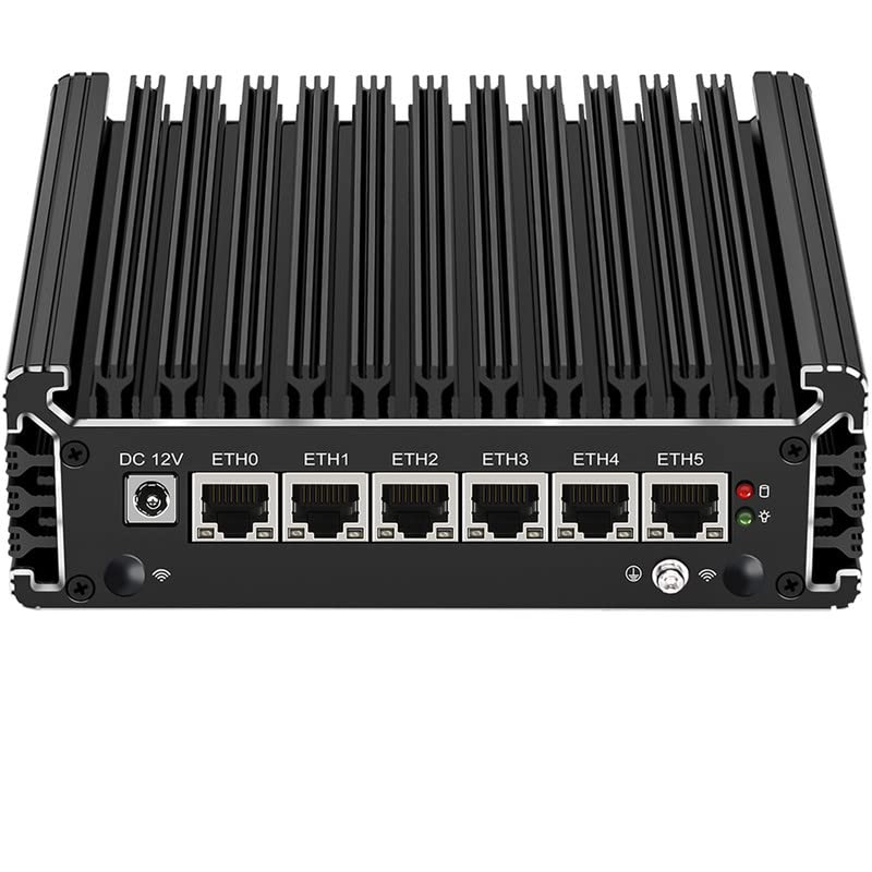 Mua KingnovyPC Firewall Micro Appliance, 6 Port i225 2.5GbE LAN Fanless ...