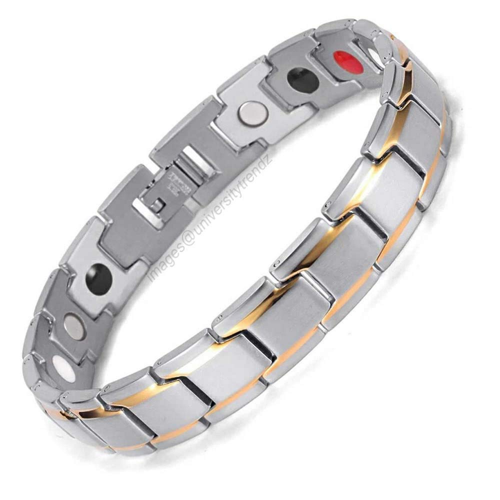 Buy University Trendz Bio Bracelet for Men and Boys Titanium Health ...