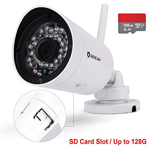 Dericam 1080P Wireless Outdoor Security Camera with Crystal Glass 3MP ...