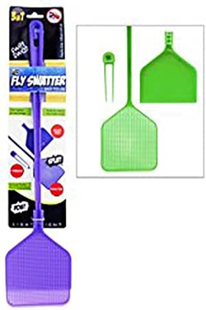 Amazon.com: Three-in-one Fly Swatter, Tweezers and Dustpan, 19.25" Long ...