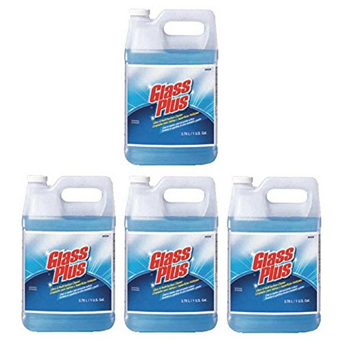 Glass Plus Glass Cleaner, Floral Scent, Liquid, 1
