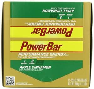 Amazon.com: PowerBar Performance Energy Bar, Apple Cinnamon, 2.29-Ounce ...
