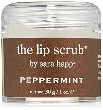 Amazon.com : sara happ The Lip Scrub, Peppermint, 1 oz. : Lip Balms And ...