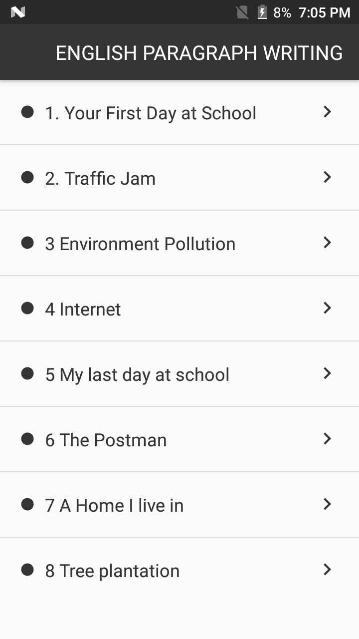 English Paragraph Writing : Amazon.ca: Apps for Android