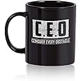 Amazon.com: CEO Coffee Mug. CEO gift 11 oz. black : Home & Kitchen