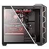 Cooler Master MasterCase H500 ARGB - PC Case with Dual 200mm Fans for ...