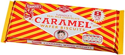 Tunnocks Chocolate and Caramel Wafer Biscuit 30 g price in Saudi Arabia ...