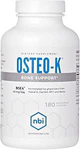 Amazon.com: NBI Osteo-K Bone Support | Vitamin D & K Complex with ...