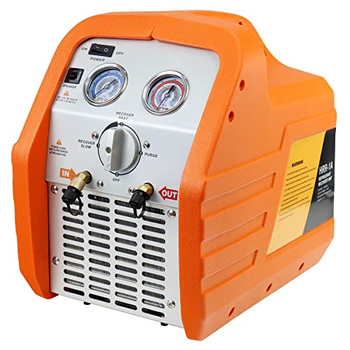 HVAC AC Refrigerant Recovery Machine Unit Tool Kit Recycle Liquid and ...