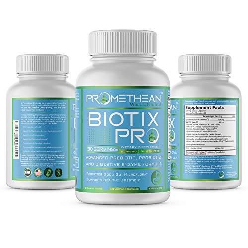Biotix PRO Advanced Prebiotic Probiotic Microbiome Plus Prebiotics XOS ...